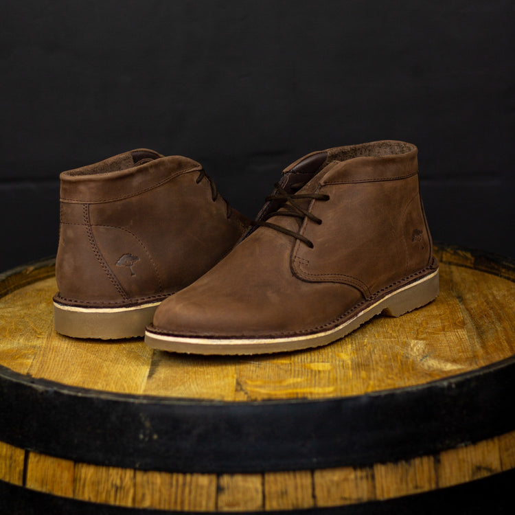 All Rounder Vellies - Dark Brown | Parkas South Africa